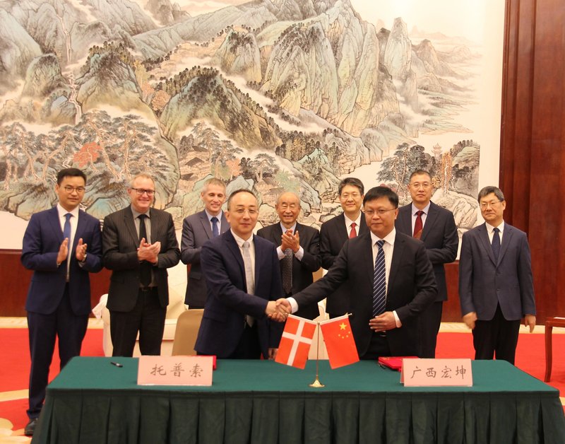 Topsoe secures first SAF project in China